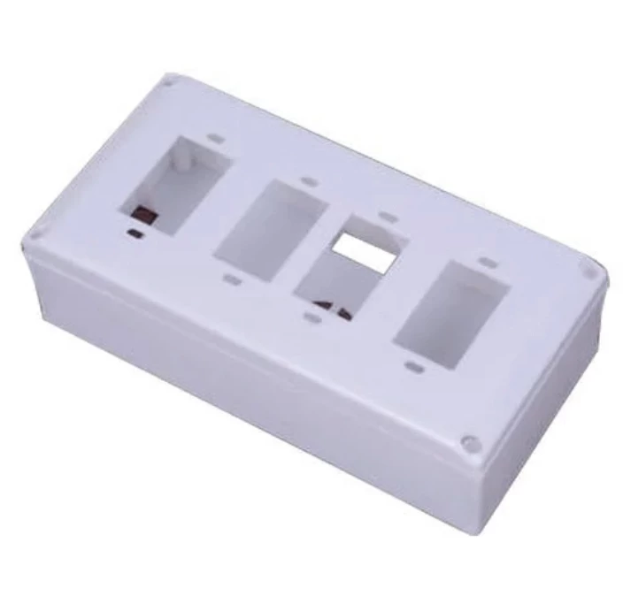 Versatile 4 Way Gang Box | Durable Electrical Enclosure