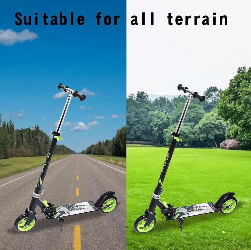 Champion Kick Scooter for Kids | 2 Wheels, Steel Frame, Foldable ...
