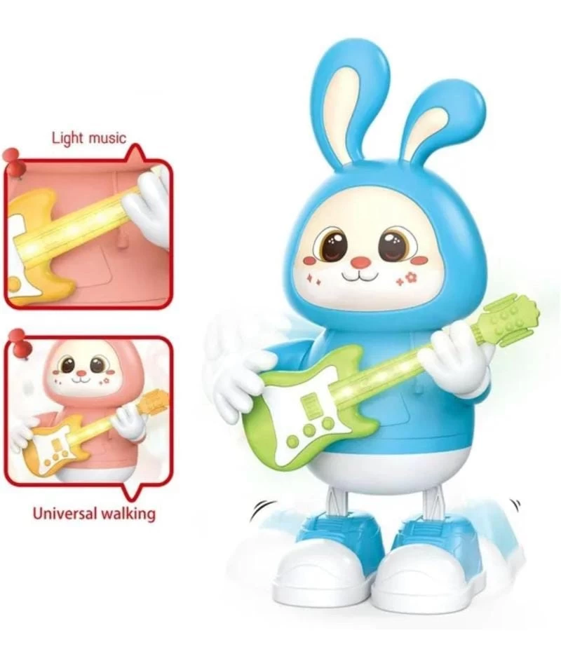"Musical Rabbit Toy with Interactive Music & Lights | Dancing Electric ...