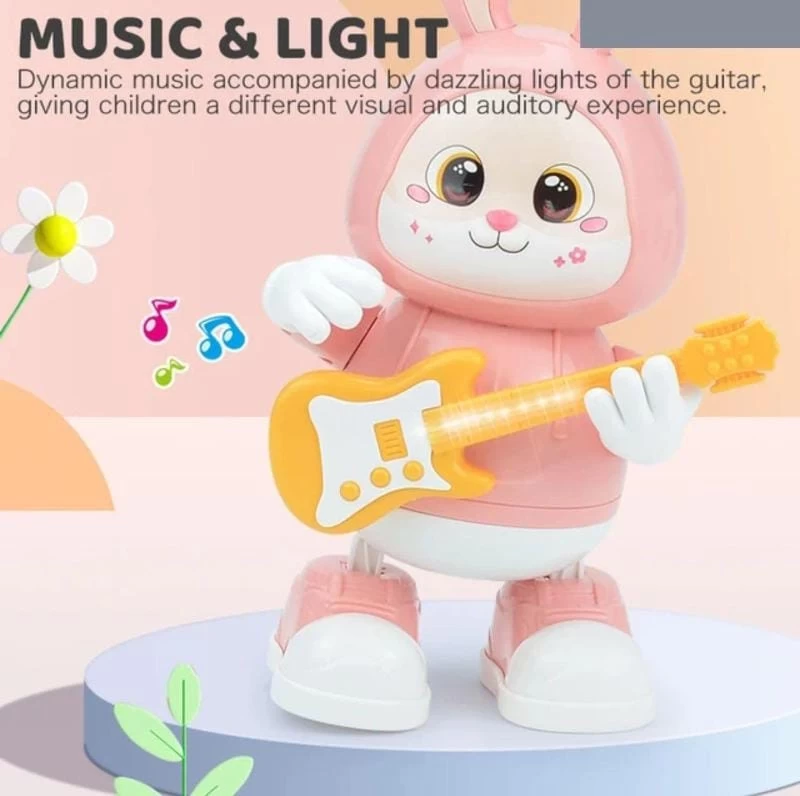 "Musical Rabbit Toy with Interactive Music & Lights | Dancing Electric ...