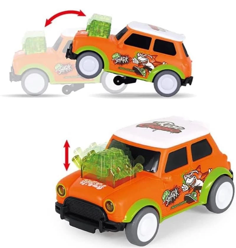 "Vintage Small Stunt Wheelie Car | Classic Toy Car with High-Speed ...